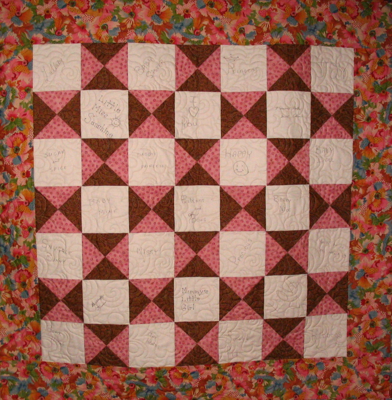 Signature Quilts for Brides and Babies | Katy T-Shirt Quilts